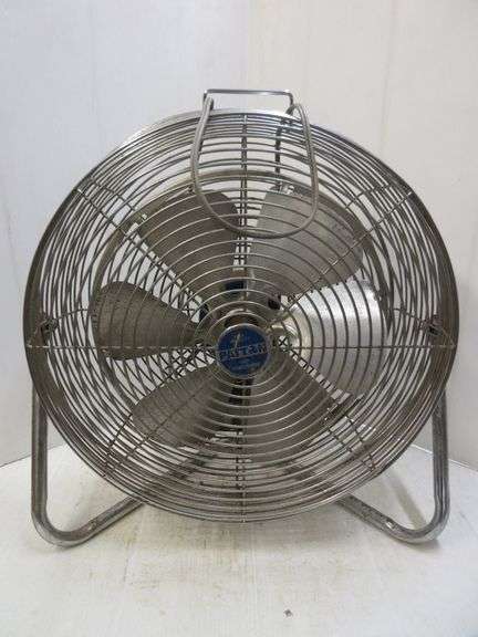 Old Industrial Patton High Velocity Fan - Albrecht Auction Service