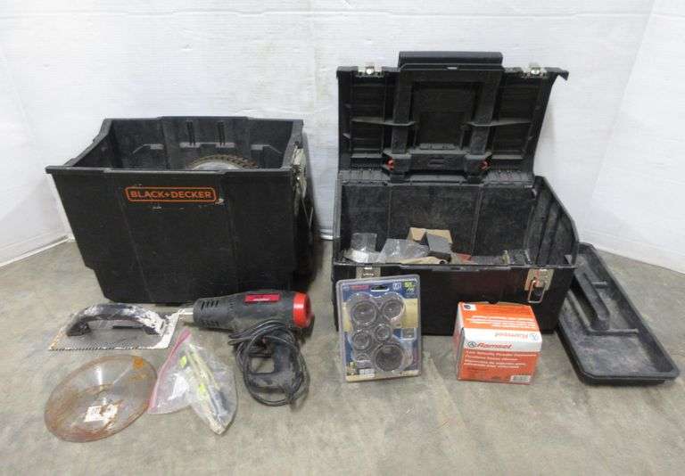 Black & Decker Rolling Toolbox with Tools - Albrecht Auction Service
