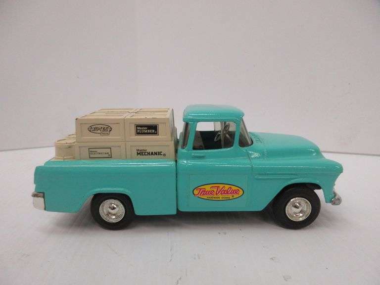 Chevy True-Value Pick-Up Truck Bank - Albrecht Auction Service