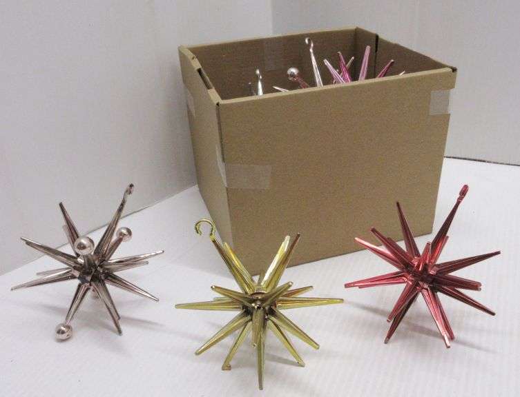(9) Sputnik Stars Antique 1940s - Albrecht Auction Service