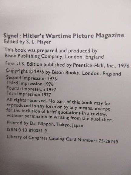 (2) Adolf Hitler Germany History Military Books - Albrecht Auction Service