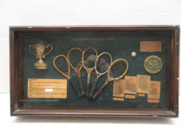 The History of the Tennis Racket Display - Albrecht Auction Service