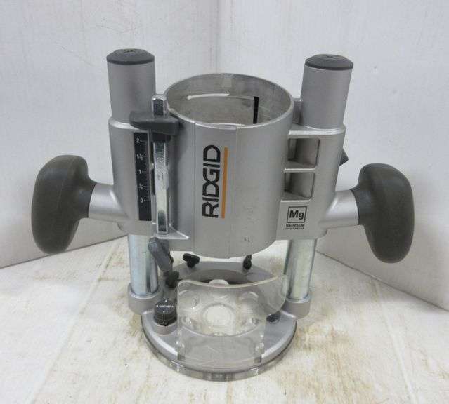 Ridgid Plunge Router Base - Albrecht Auction Service
