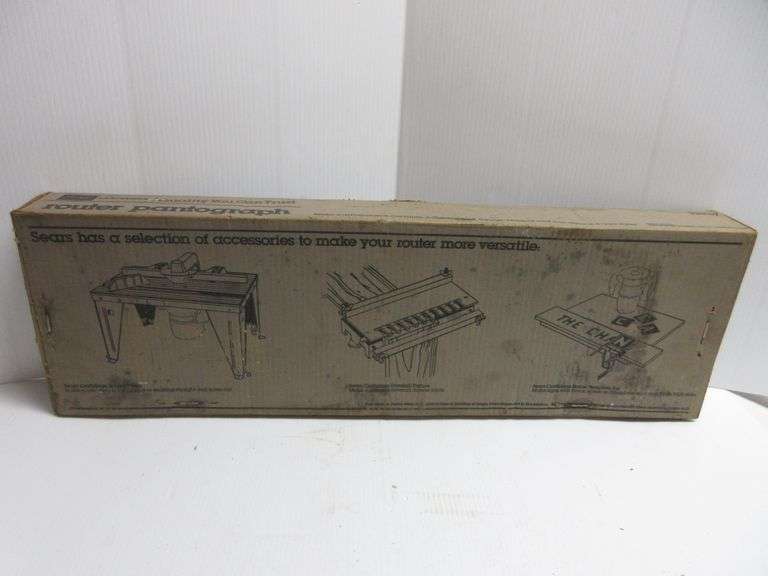 Sears Craftsman Router Pantograph - Albrecht Auction Service