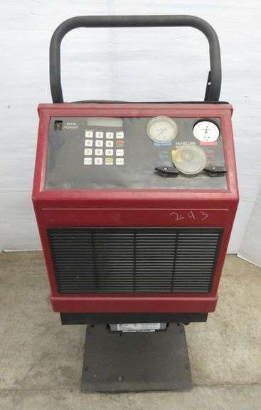 Older Robinair for R12 and R134a Freon Recovery Machine - Albrecht ...
