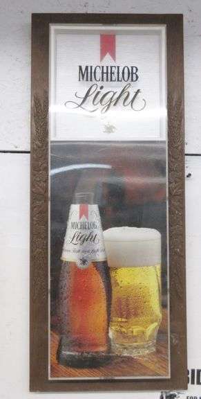 Michelob Light Beer Sign - Albrecht Auction Service