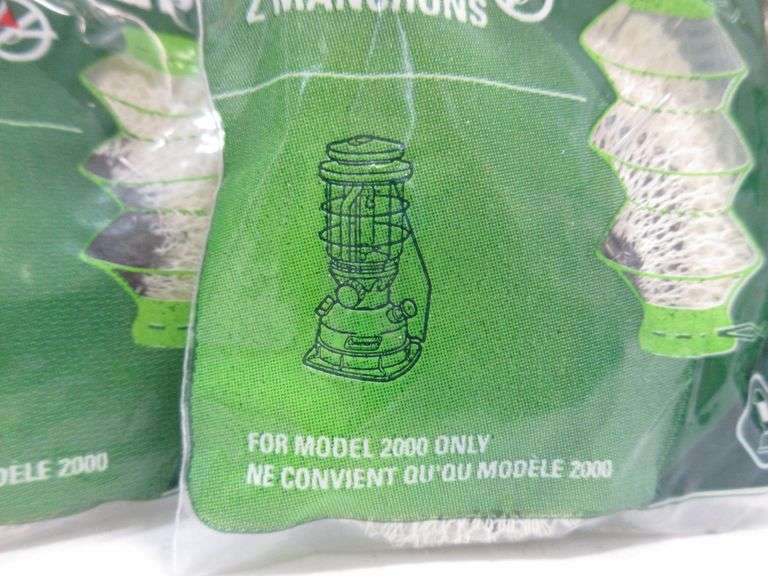 (12) Coleman Mantle Insta-Clip, Two Mantles in Each Pack - Albrecht ...