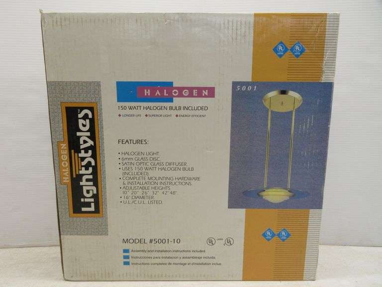 Light Styles Halogen Adjustable Light, 6mm Glass Disc, Satin Optic ...