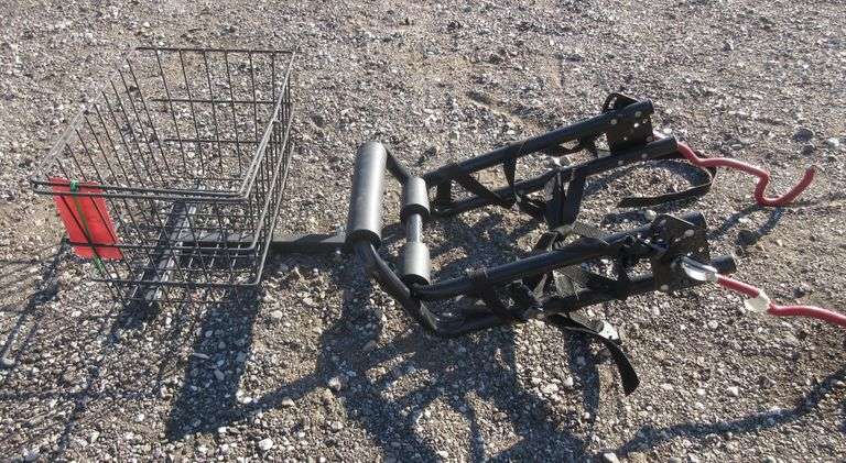 Graber Outback Bike Rack with Basket - Albrecht Auction Service