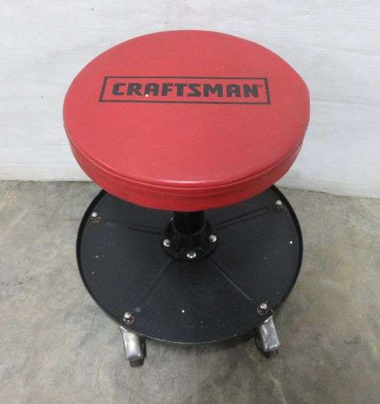 Craftsman Rolling Stool - Albrecht Auction Service