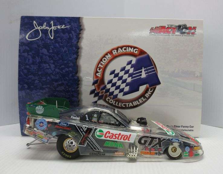 John Force "Castrol GTX" 2002 Mustang Funny Car by Action Performance ...