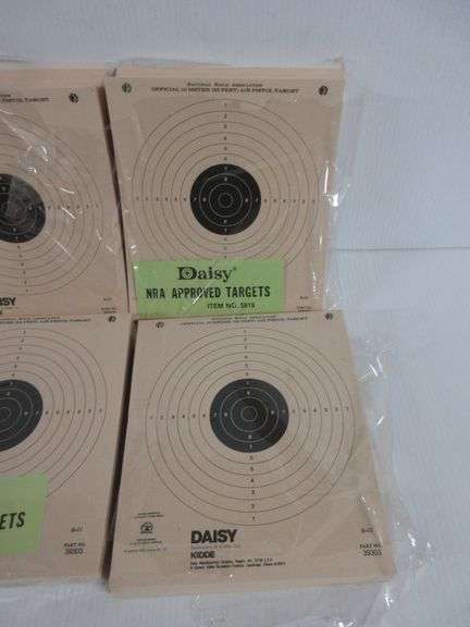 (6) Daisy Targets - Albrecht Auction Service