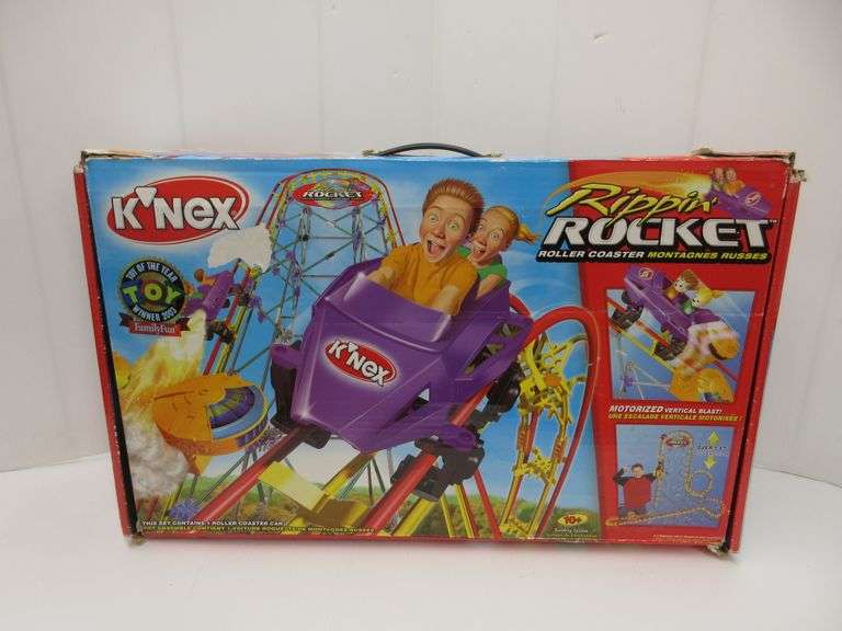 K'nex Rippin Rocket Roller Coaster - Albrecht Auction Service