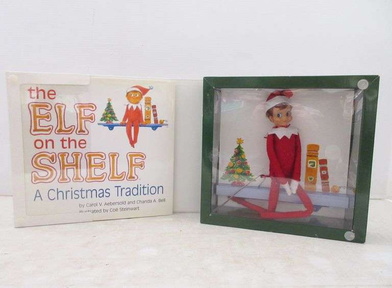 The Elf on the Shelf with Story Book and Elf - Albrecht Auction Service