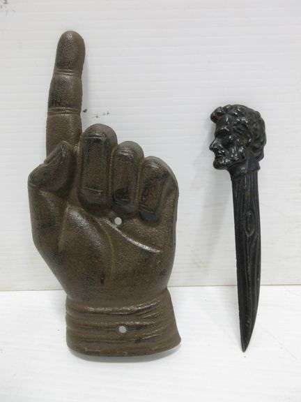 Older Collectible Cast Items, Including: Original Abraham Lincoln ...