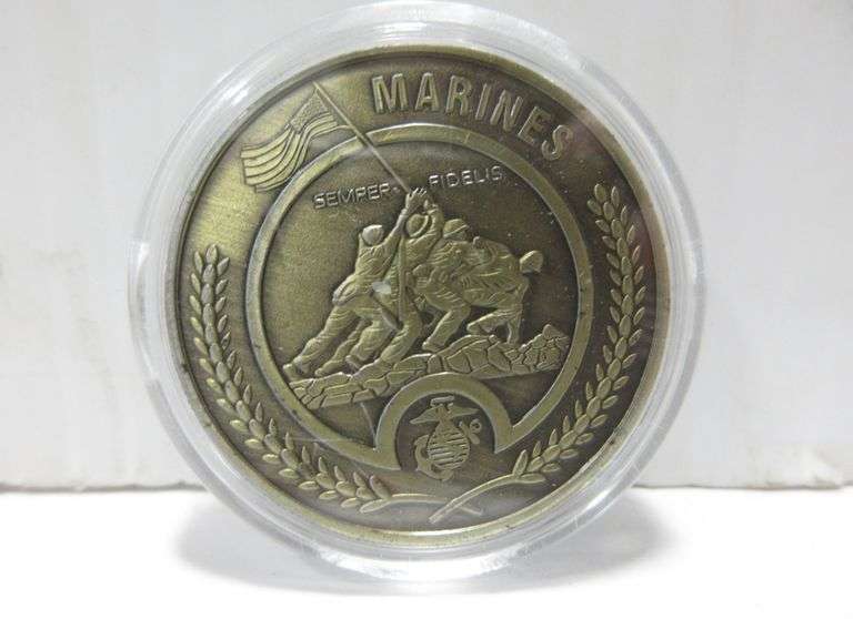 Marine Corps "We Make Marines - Always a Marine" Coin - Albrecht ...