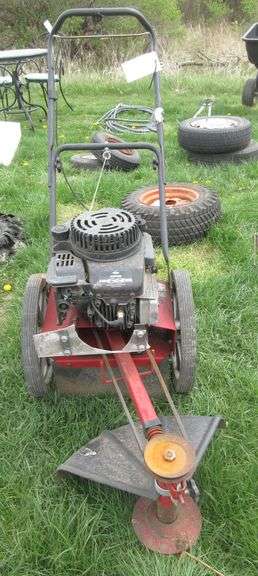Heavy Duty Walk-Behind Weed Trimmer with 6.0 Briggs Engine - Albrecht ...