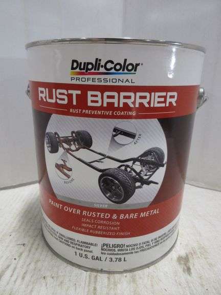One-Gallon Dupli Color Silver Rust Barrier Rust Preventable Coating ...