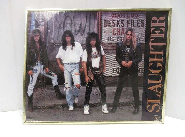 1990 Slaughter Poster - Albrecht Auction Service
