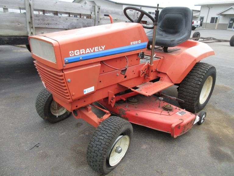 Gravely Engine, Model No. 8122-G, 50" Deck, All Shaft Drive - Albrecht ...