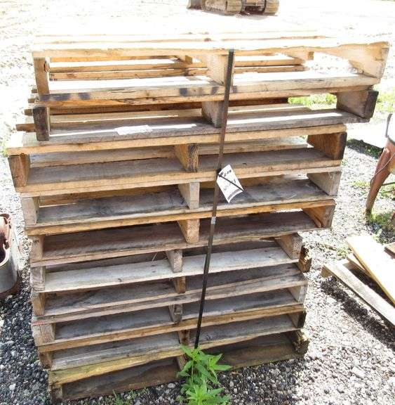 (10) Heavy Duty Wooden Skids - Albrecht Auction Service