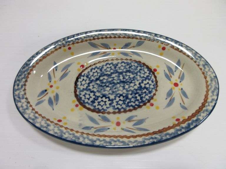 Burleigh Staffordshire Items, Including: Blue Nose II Plate; Blue ...