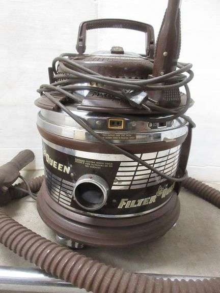 Older Filter Queen Vacuum with Attachment - Albrecht Auction Service
