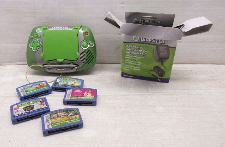 Leapfrog Leapster Learning Game System for Pre-K to First Grade, for ...