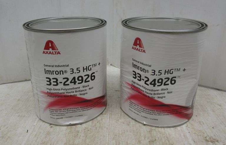 (2) Gallon Cans of Axalta Imron 3.5 HG 33-24926 High Gloss Polyurethane ...
