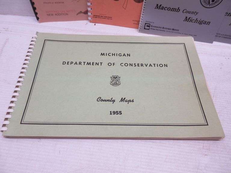 Inland Route Navigation Charts of Cheboygan, Presque Isle, and Emmet ...