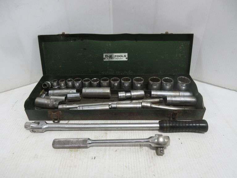 1/2" Drive S-K Socket Set, Made in the USA - Albrecht Auction Service