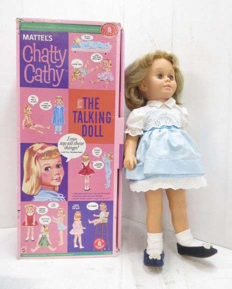 Reproduction Full Size Chatty Cathy Doll, Talking Doll, Has All ...