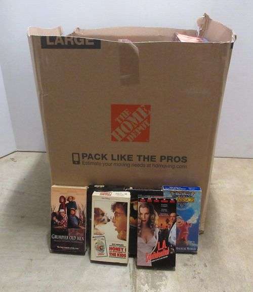 Over (100) VHS Tapes - Albrecht Auction Service