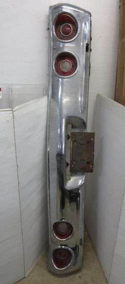 Rear Bumper for 1971-1972 Chevelle with Tail Light Housings, Tail Light ...