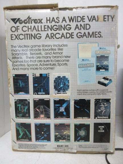 1980 Vertex Arcade Games with Box - Albrecht Auction Service