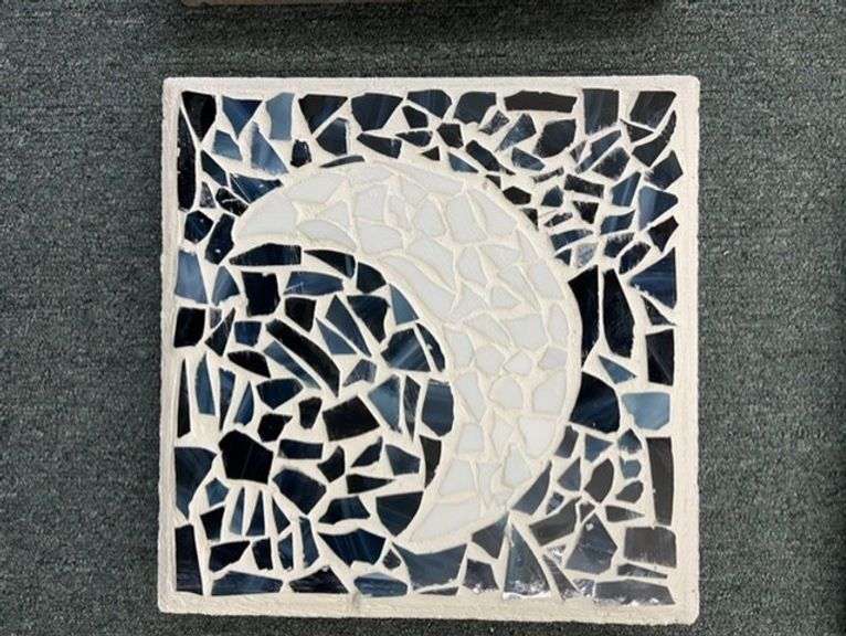 Handcrafted Moon Stepping Stone - Albrecht Auction Service