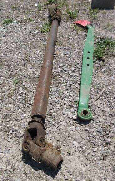 Heavy PTO Shaft and Swing Arm - Albrecht Auction Service