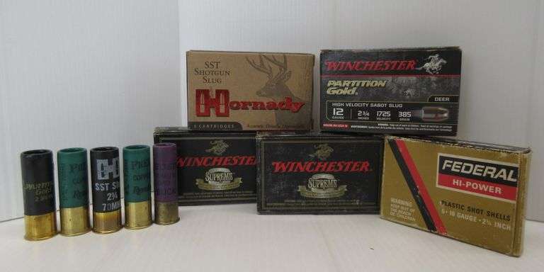 (27) Slugs Total, Includes: 5- Hornady 12-Gauge 2 3/4 300-Grain SST ...