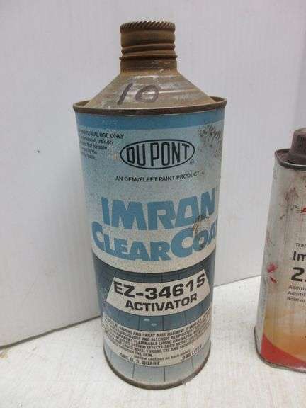 One-Quart DuPont Imron Clear Coat EX-3461S Activator; One-Quart Axalta ...