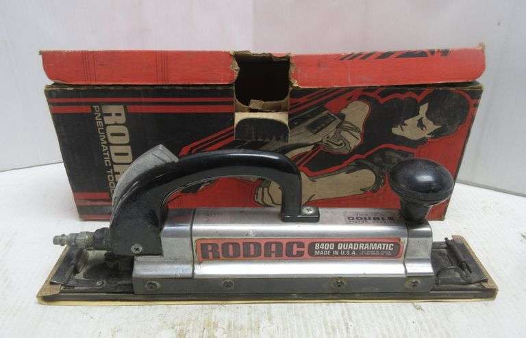 Rodac Pneumatic Tools Double Piston Sander - Albrecht Auction Service