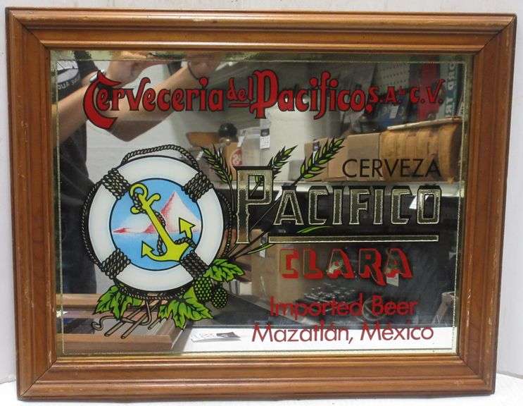 Cerveceria Pacifico Beer Sign - Albrecht Auction Service
