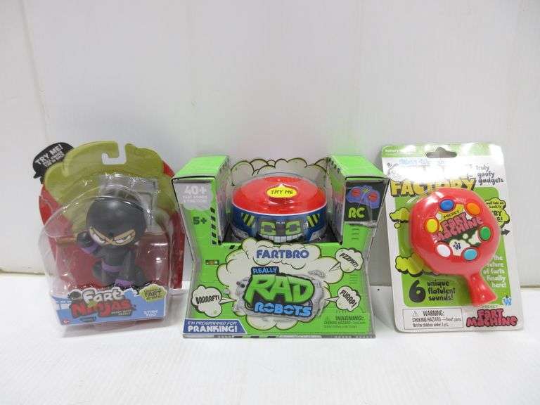 Rad Robots Prank Sound Toy with Remote, NIP; Ninja Noise Maker Motion ...