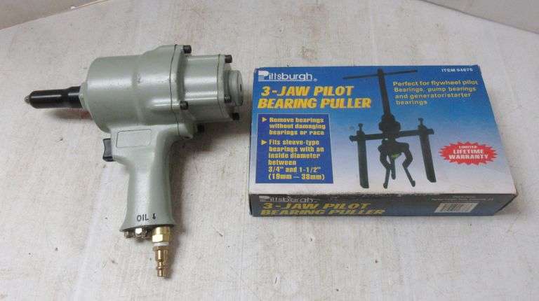 Pilot Bearing Puller, and a Pneumatic Pop Rivet Air Gun - Albrecht ...