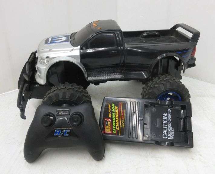 Remote Control Dodge Pickup with 6.4V Lithium Charger, Operates About ...