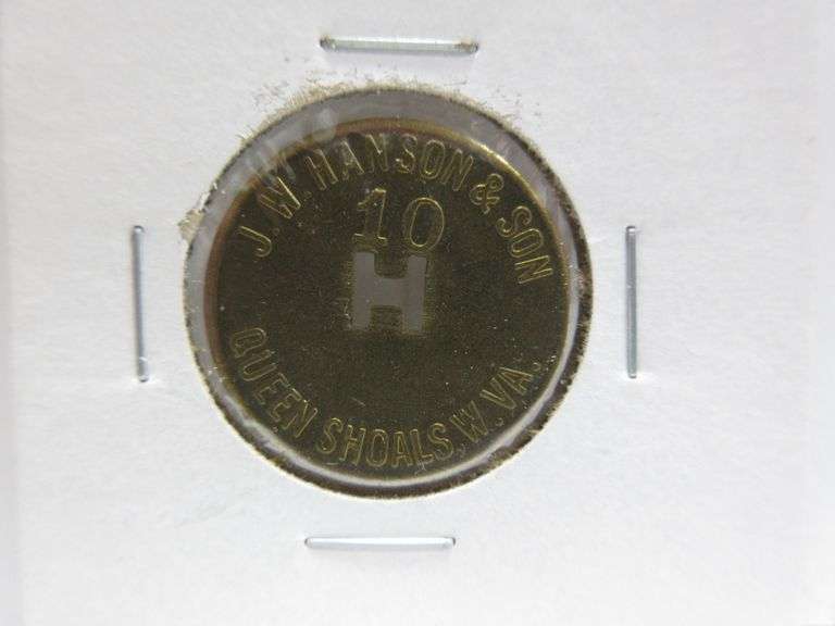 Coal Mining Script from J. W. Hanson & Son of Queen Shoals, WV ...