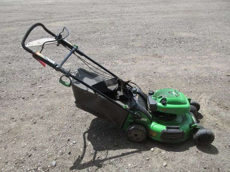 Lawn Boy Four-Cycle Sensa-Speed Self Propelled Lawn Mower, Bagger ...