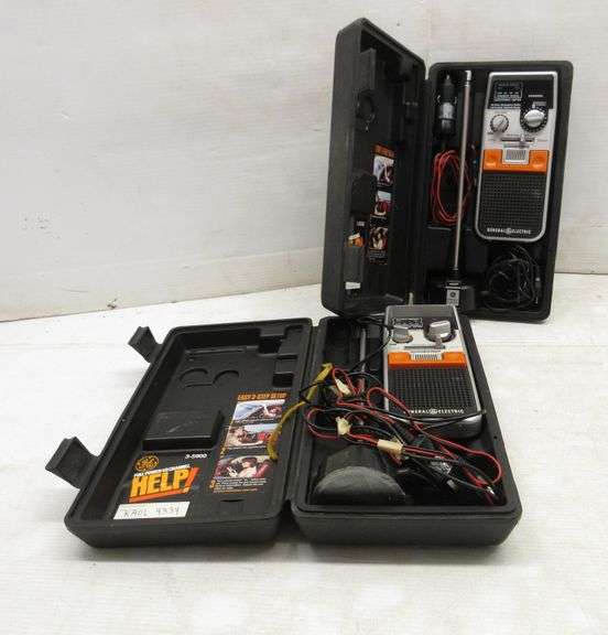 (2) Old General Electric Two-Way Radios - Albrecht Auction Service
