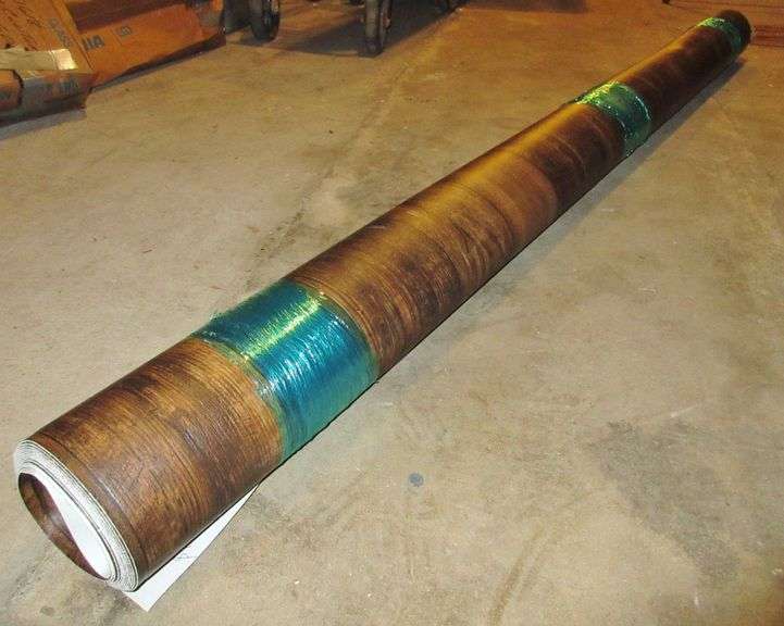 Brown Wood Plank Linoleum - Albrecht Auction Service