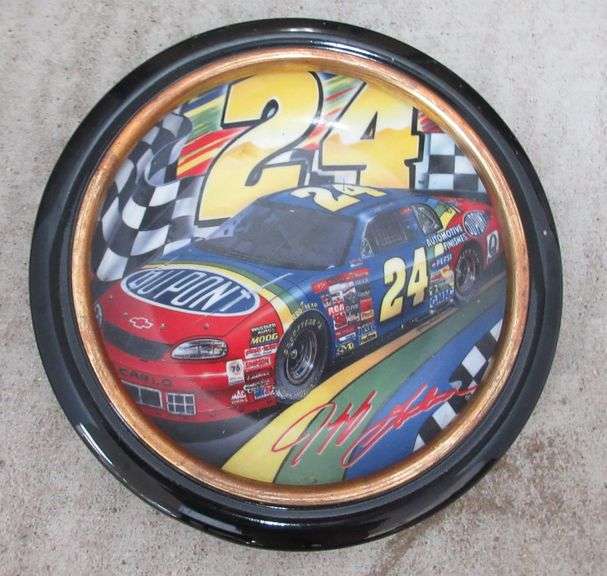 Jeff Gordon Plate, Champions Ride; Jeff Gordon Poster in Frame, 16" x ...