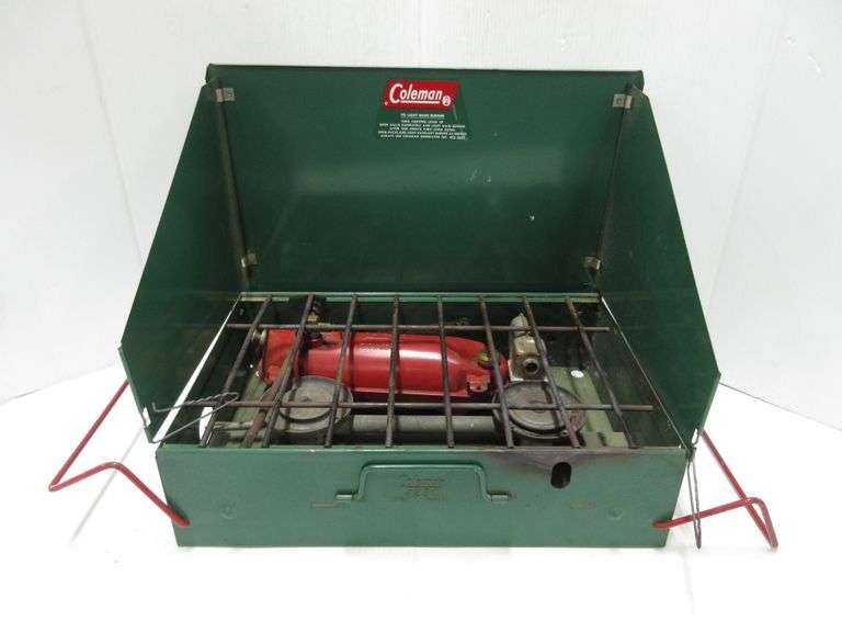 Coleman Cook Stove - Albrecht Auction Service